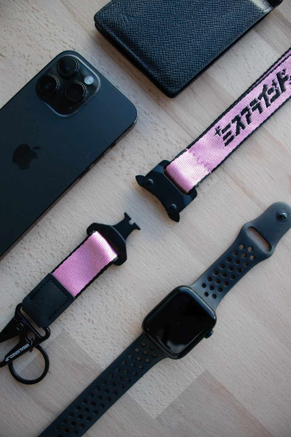 "MORE" - QR - CORAL2.0 LANYARD – MISALIGNED.JP