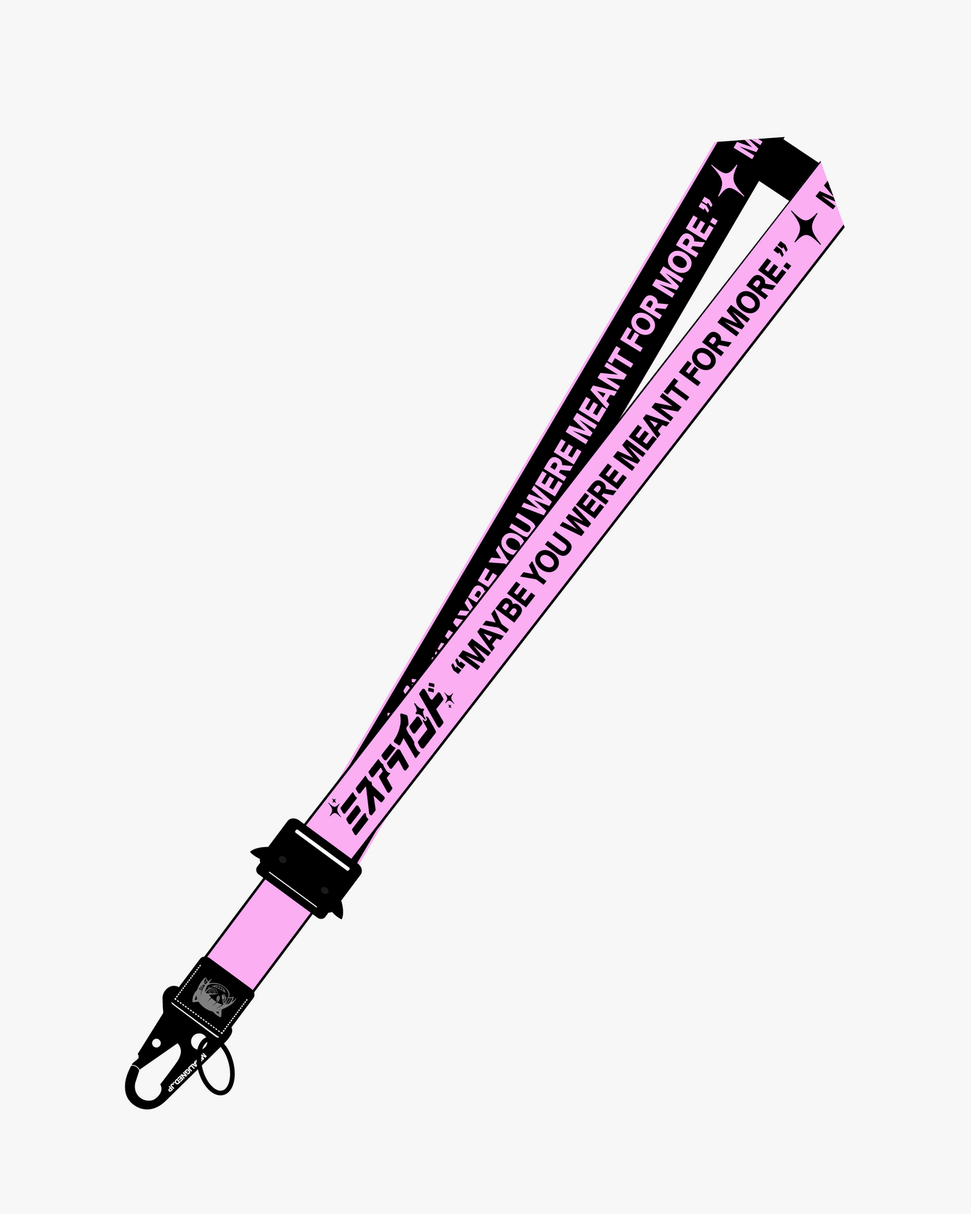 "MORE" - QR - CORAL2.0 LANYARD – MISALIGNED.JP
